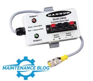 Banner DBQ5 Proximity Sensor Tester Demo Box - Maintenance Blog